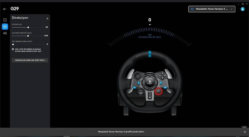 Logitech G29 G hub Yardım - Destek - SimülasyonPark - Simülasyon ...