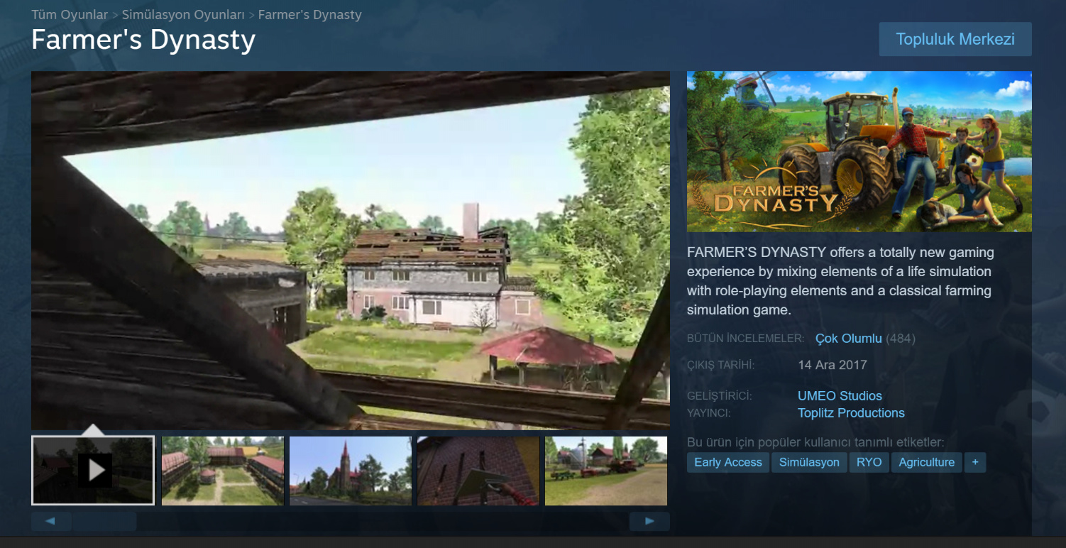 Farmer's Dynasty "RPG Köy ve Çiftlik Simülatörü" - Ana Konu - 13. Sayfa ...