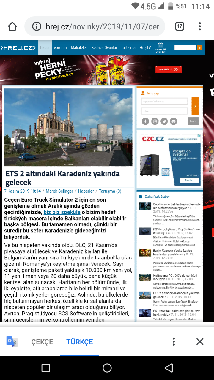 ETS 2 - Türkiye Trakya "Road to the Black Sea DLC" [Ana Konu] - 91 ...